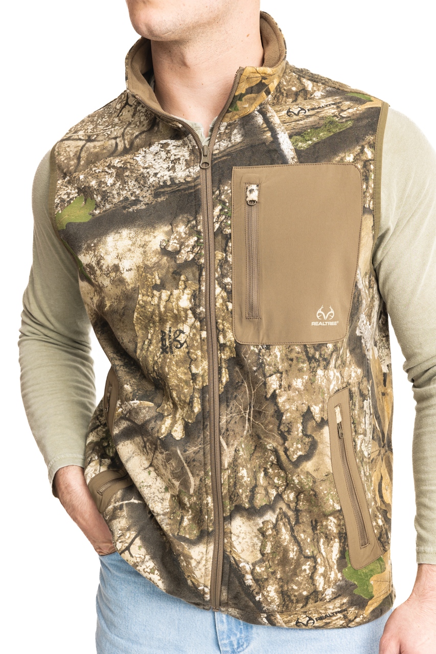 Shop Realtree Men's Fleece Vest | APX at Realtree.com