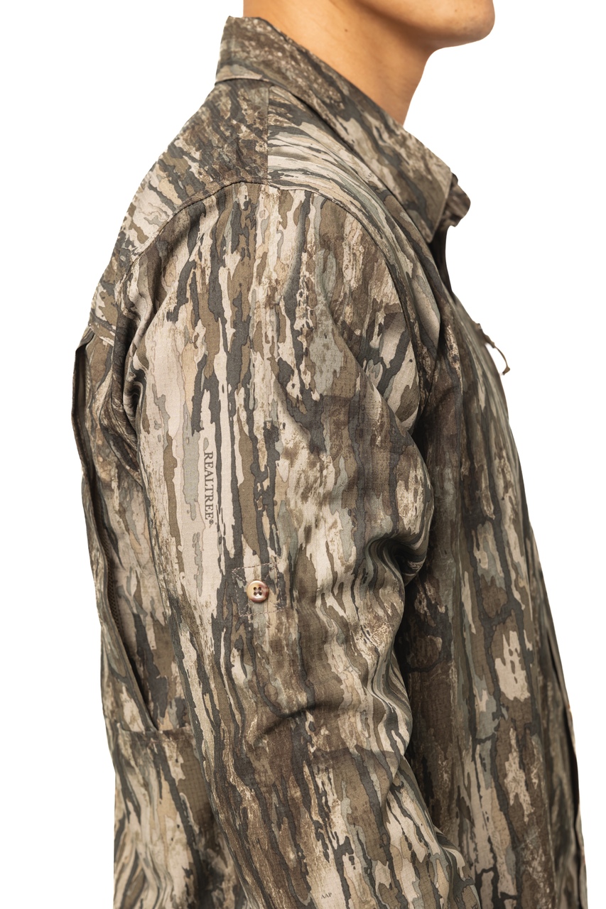 Realtree Button Down Long Sleeve Men's Shirt | Legacy