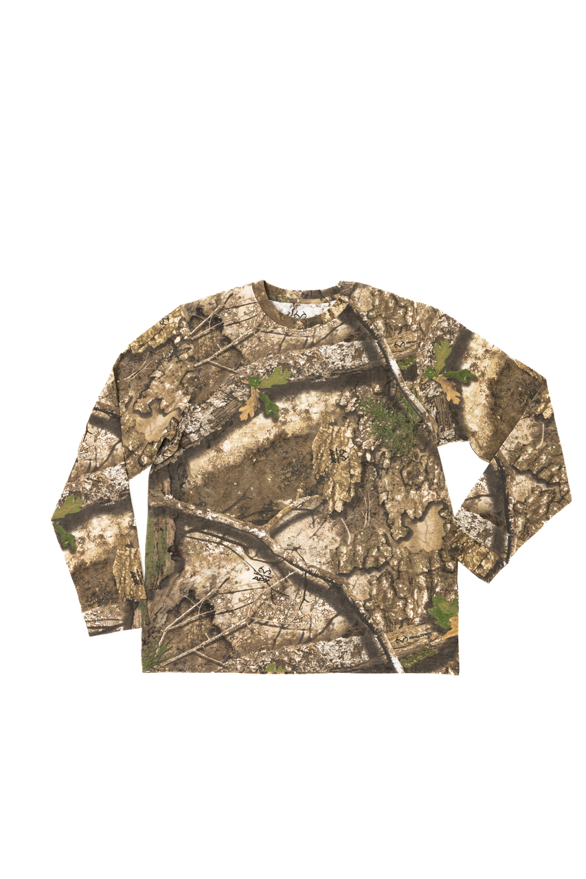 Realtree Men's Long Sleeve Cotton Shirt | APX