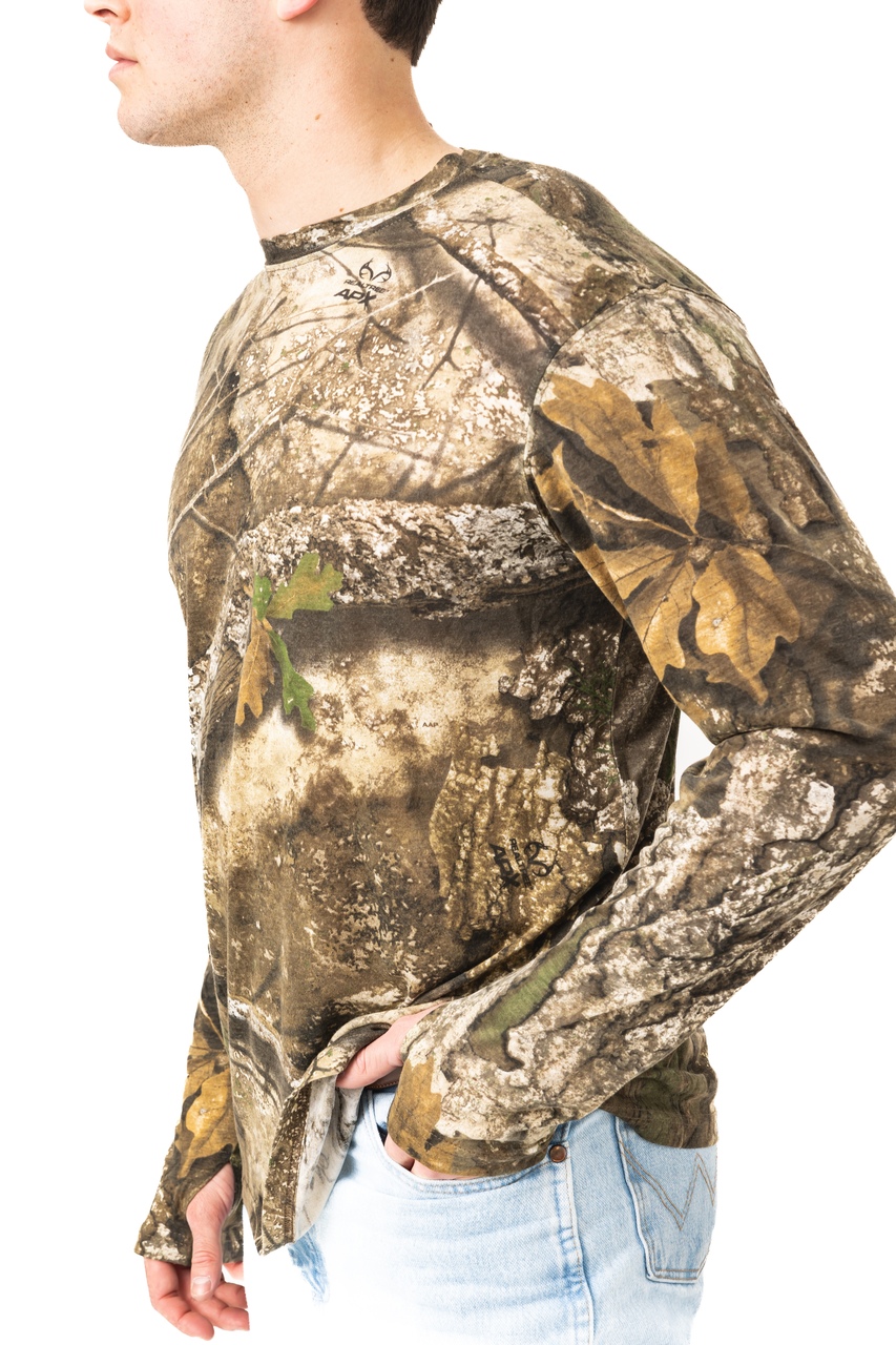 Realtree Men's Bamboo Long Sleeve Crewneck | APX