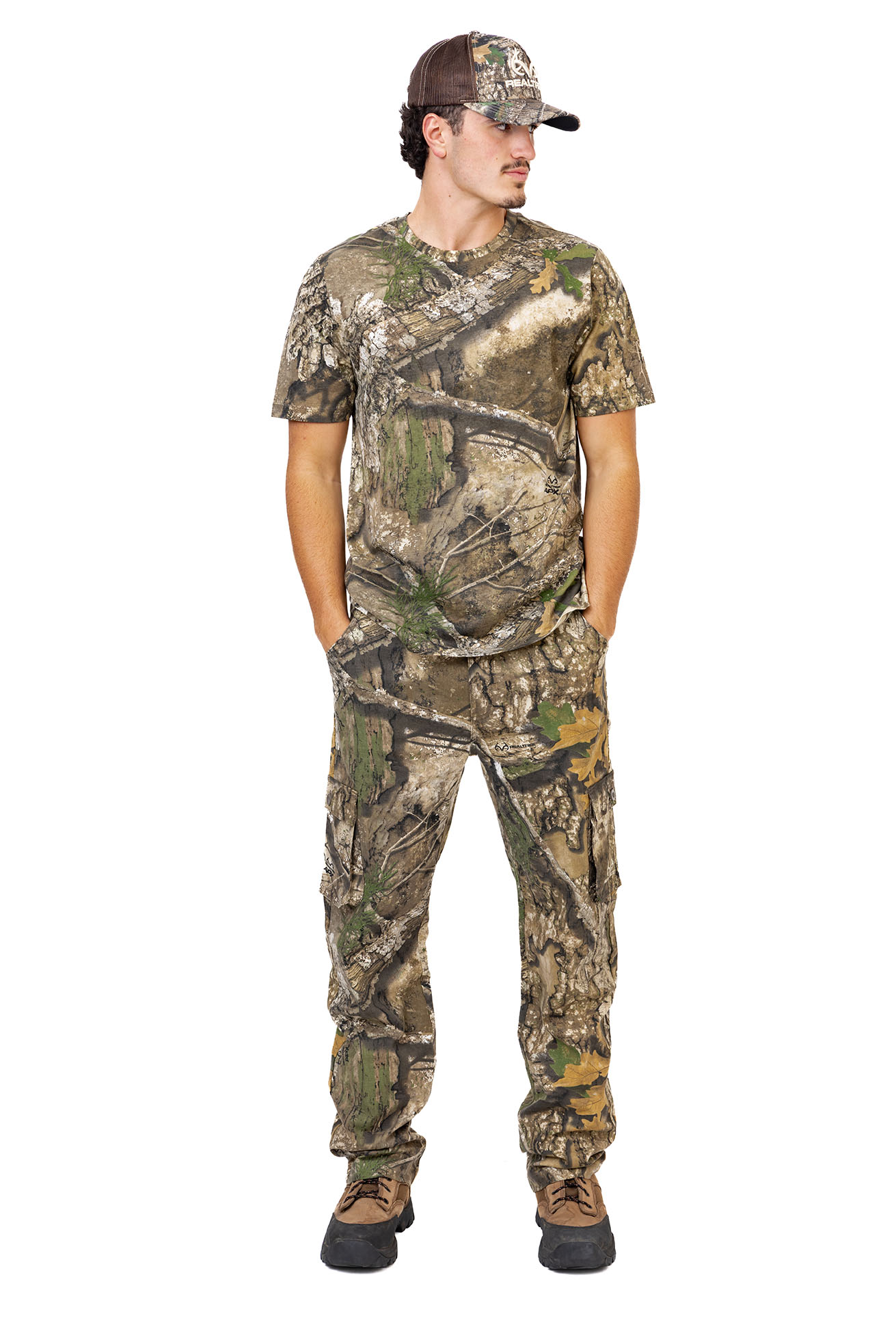 Realtree Men's Short Sleeve Cotton Shirt | APX