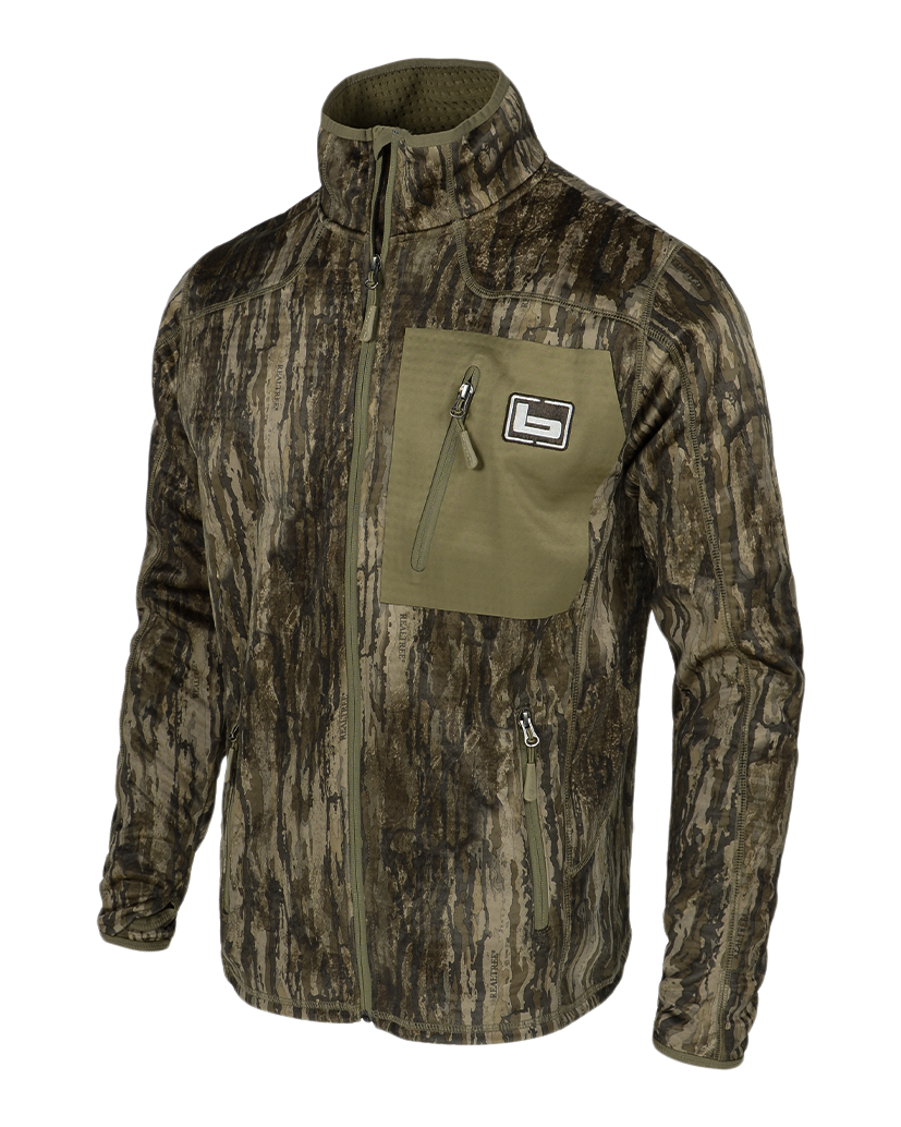 Banded Men's Realtree Hooded Mid Layer Fleece Jacket | Legacy