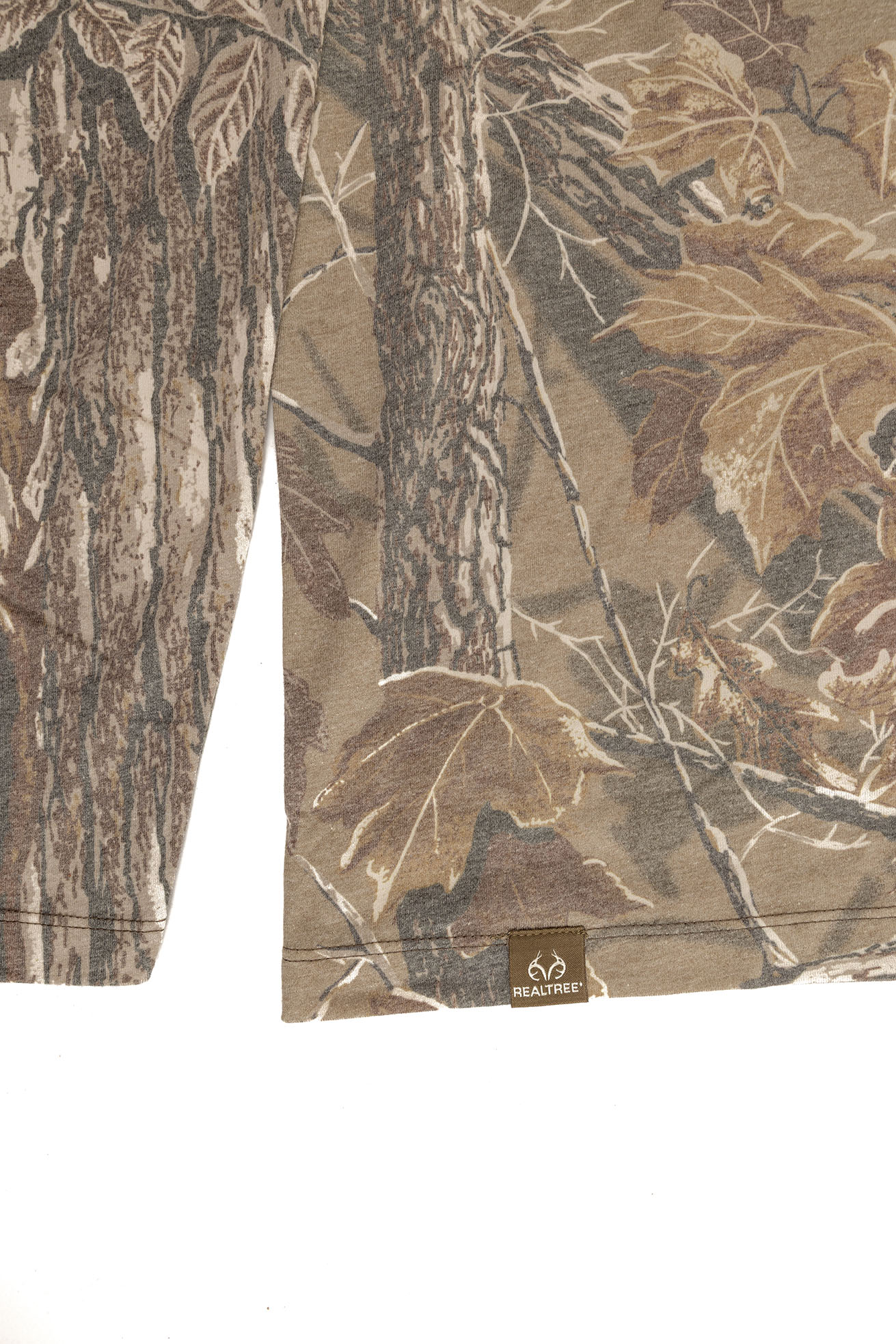 Realtree Long Sleeve Tri-Blend Men's Shirt | Xtra Gray