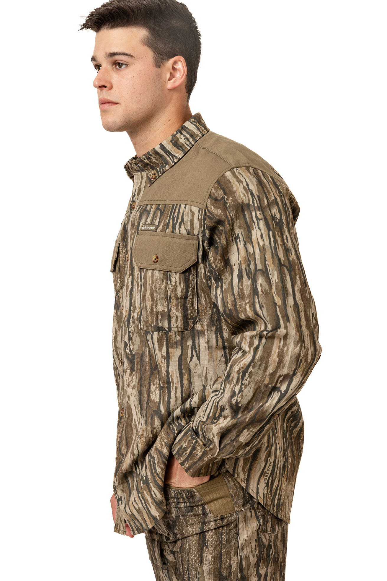 Realtree Milk River Button Down Men's Shirt | Legacy