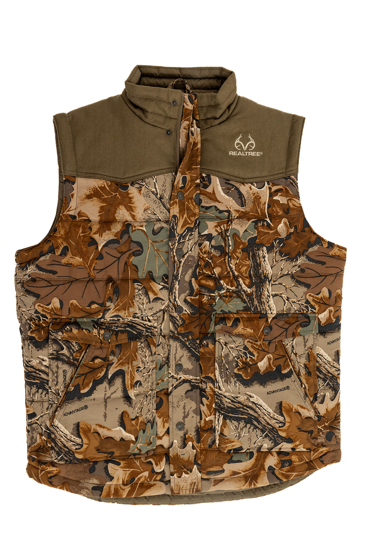 Realtree Men's Puffer Vest | Advantage Classic