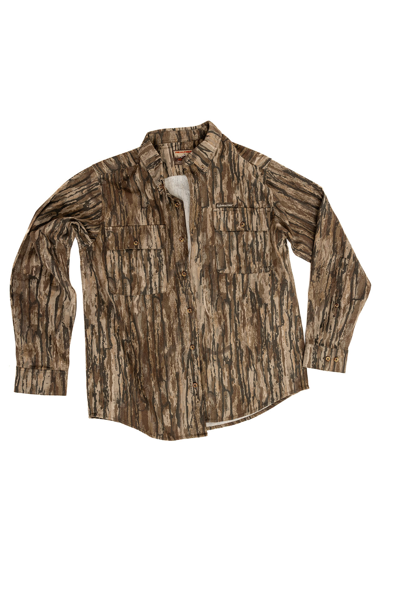 Realtree Button Down Long Sleeve Men's Camp Shirt | Legacy