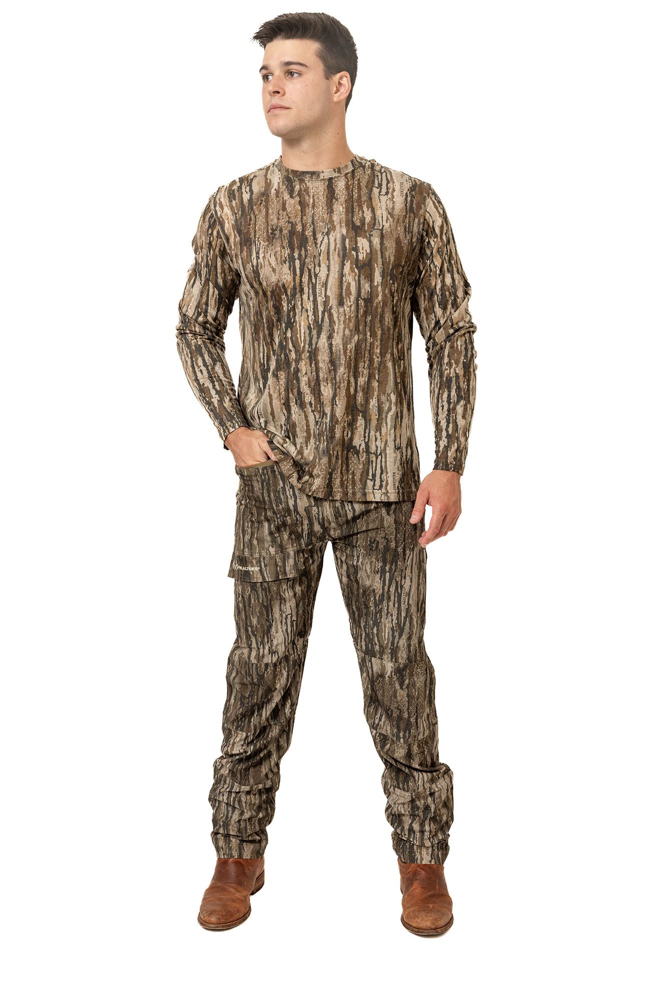 Realtree Men's Bamboo Long Sleeve Crewneck | Legacy