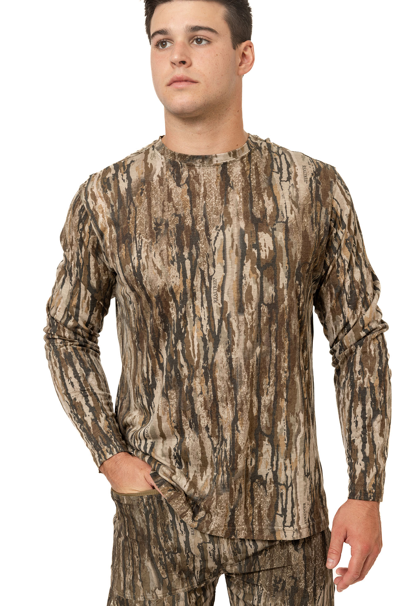 Realtree Men's Bamboo Long Sleeve Crewneck | Legacy