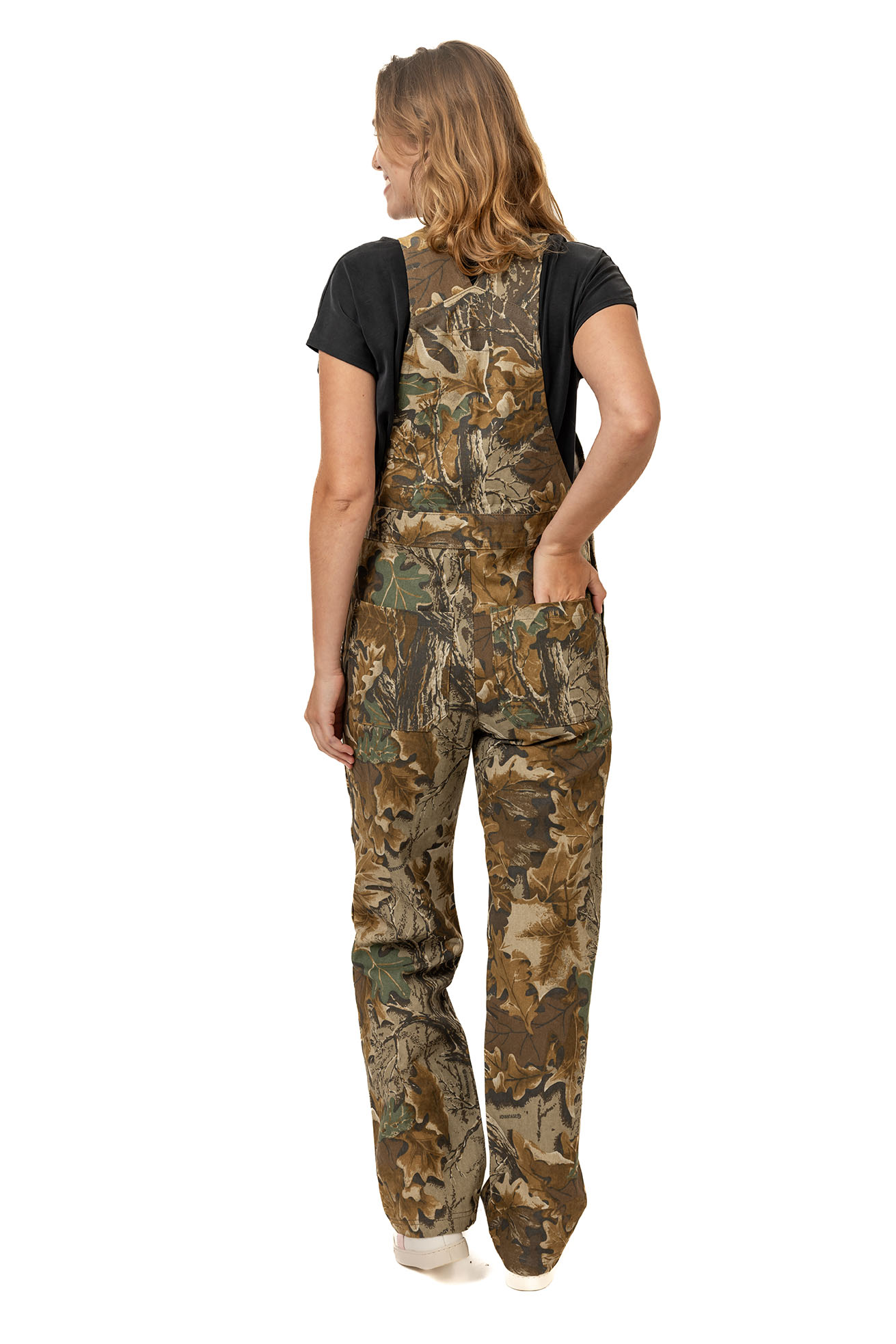 Realtree Women's Canvas Cotton Bib Overall | Advantage Classic