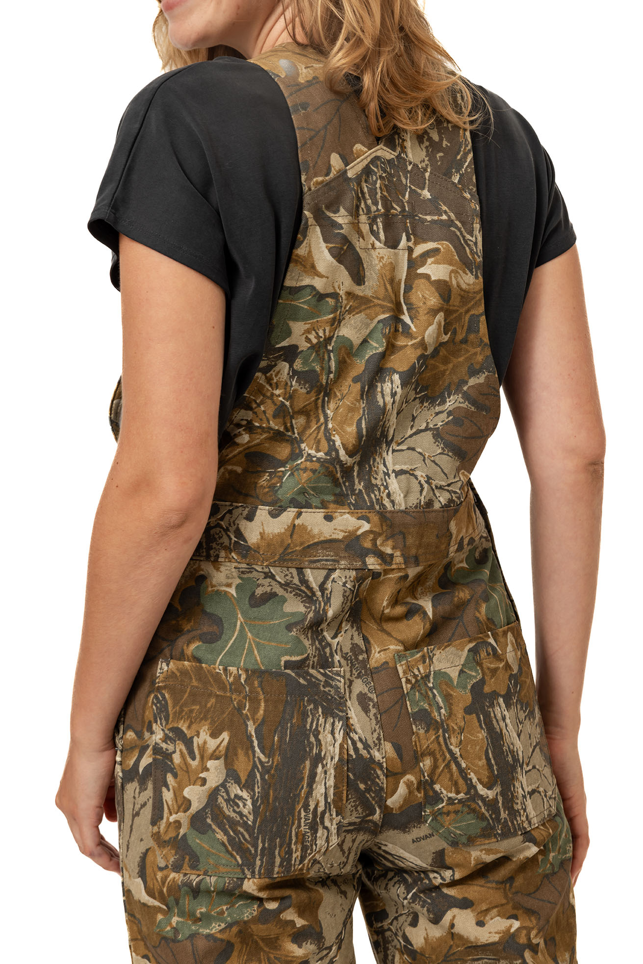 Realtree Women's Canvas Cotton Bib Overall | Advantage Classic