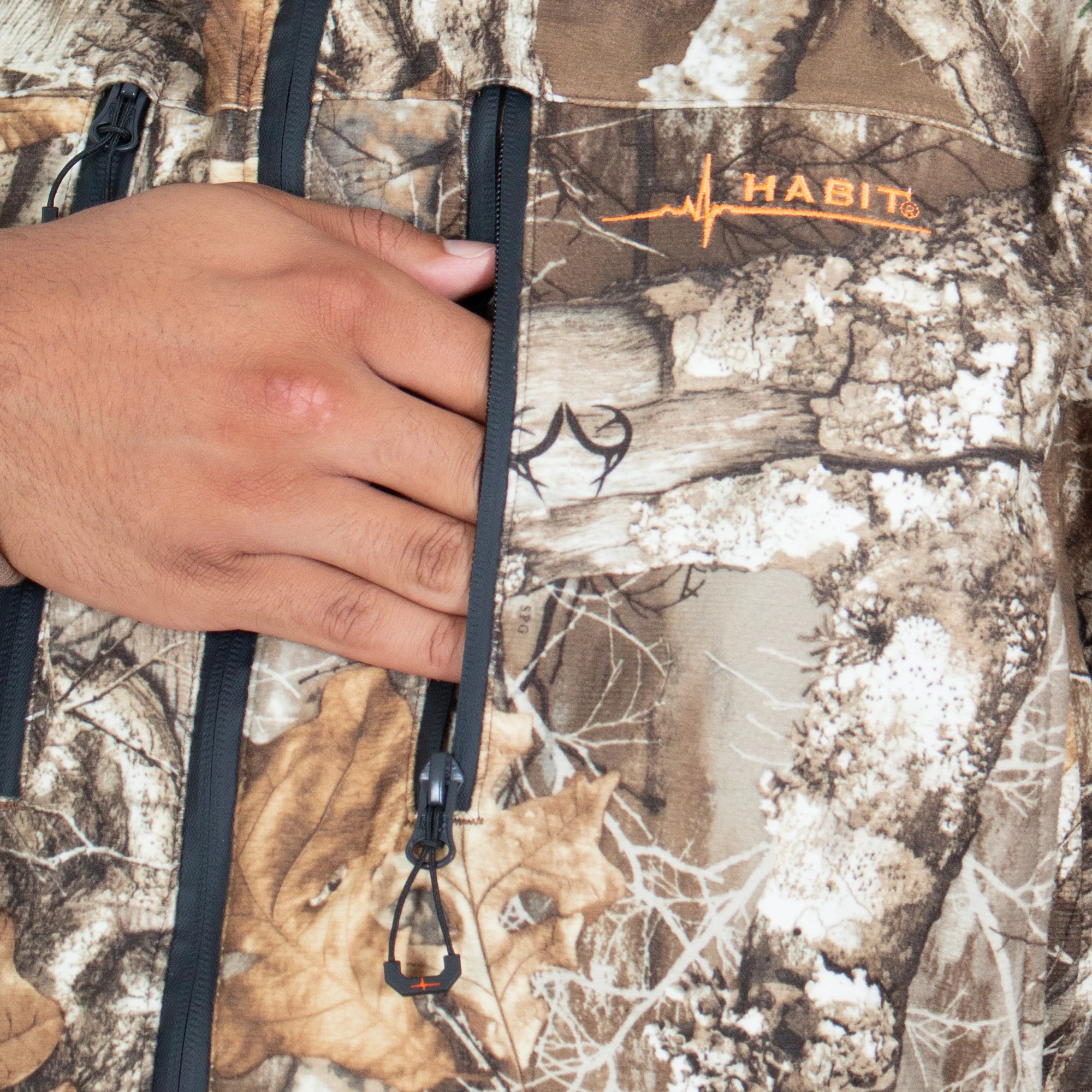 Habit Country Trek Stretch Waterproof Men's Realtree Insulated Jacket ...