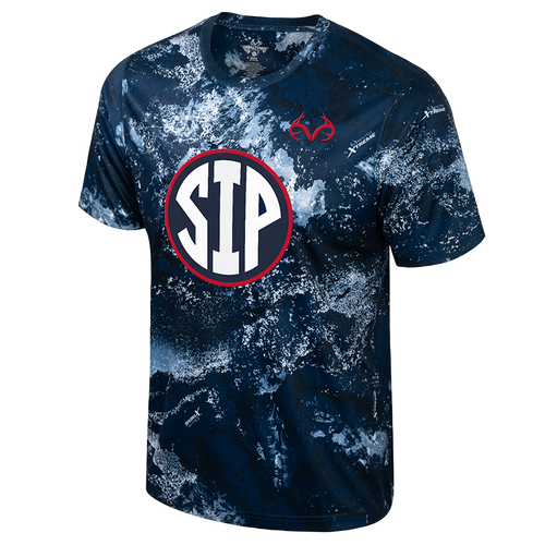 Realtree Ole Miss Unisex Come To The SIP Short Sleeve Shirt | XTREME Colors