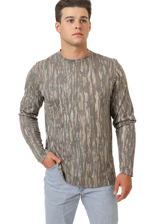 Realtree Long Sleeve Tri-Blend Men's Shirt | Original