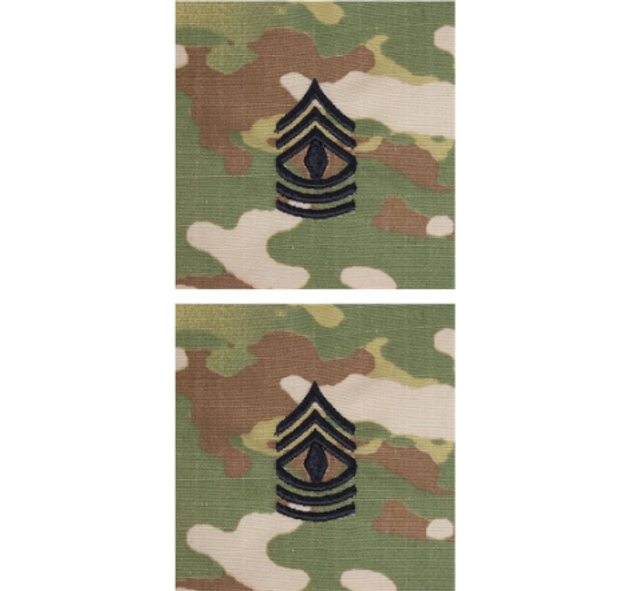Army First Sergeant Sew On Rank Insignia For Army Ocp Scorpion Uniform