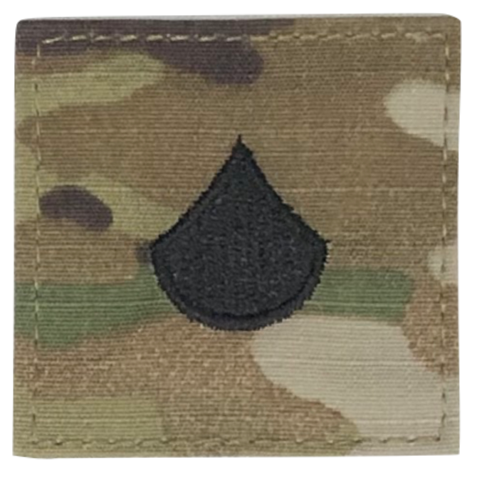 Specialist Rank (SPC) OCP/Multicam - Velcro w/Hook Back - Military Depot