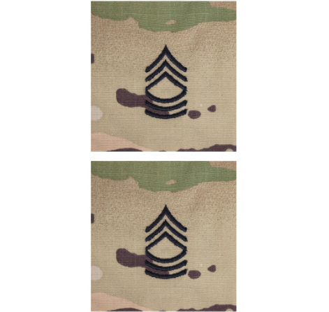 Army Master Sergeant Sew On Rank Insignia For Army OCP Scorpion Uniform