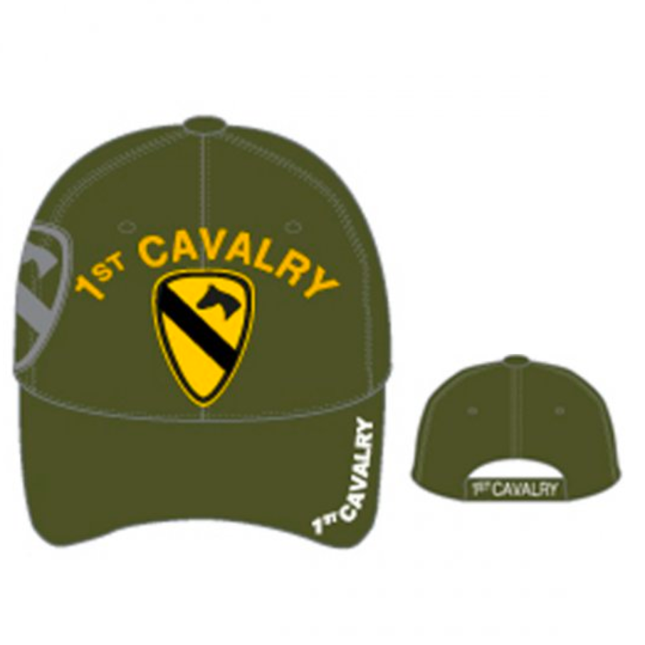 1st Cavalry OD Cap - Military Depot