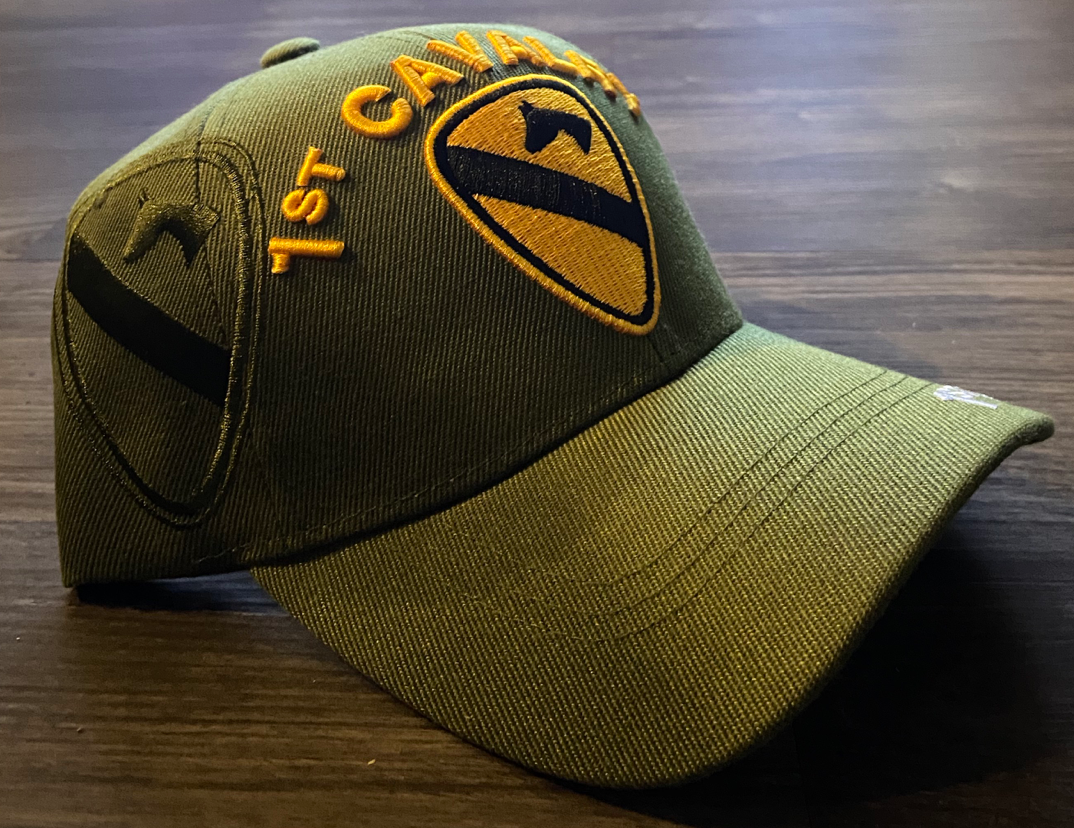 1st Cavalry OD Cap - Military Depot