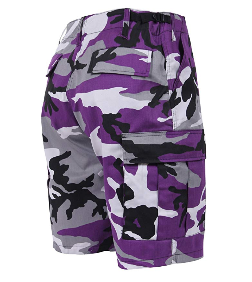 Colored Camo BDU Shorts - Military Depot