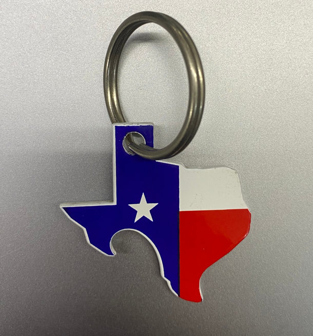 State Of Texas Keychain - Military Depot