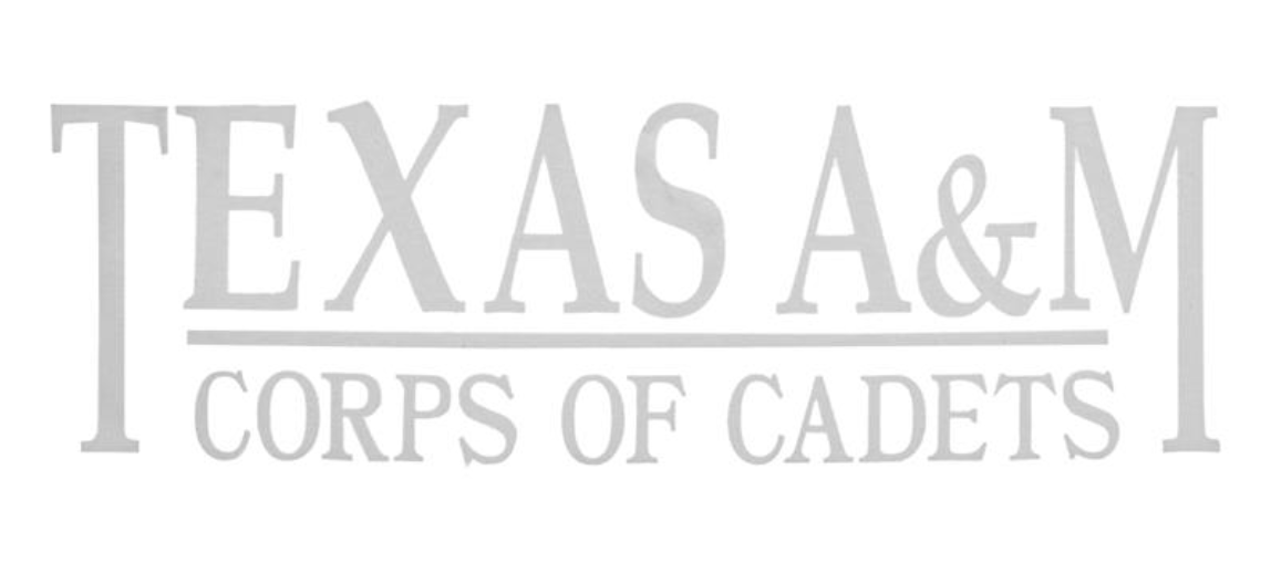 Texas A&M Corps of Cadets Decal - Military Depot