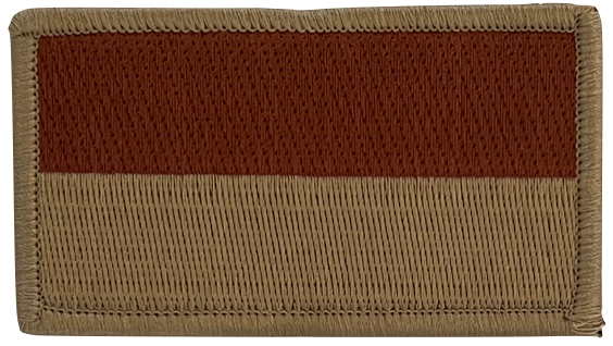 Ukraine Flag Patch - Velcro - Tan - Military Depot