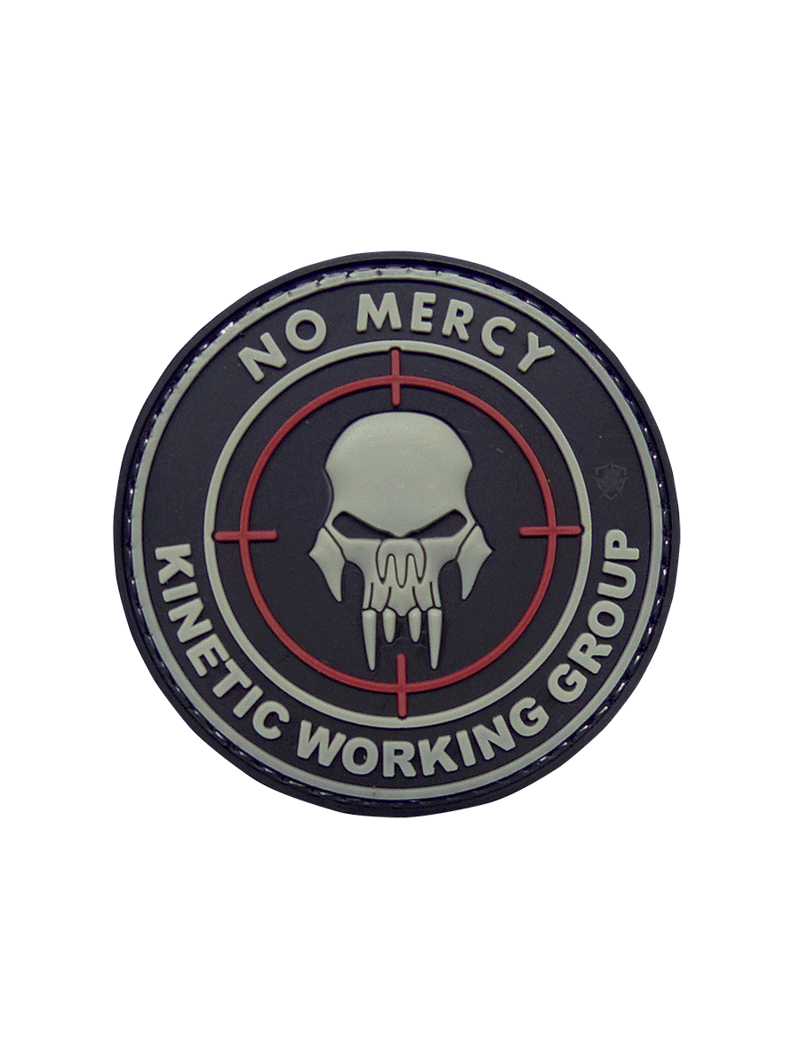 No Mercy PVC Morale Patch - Military Depot
