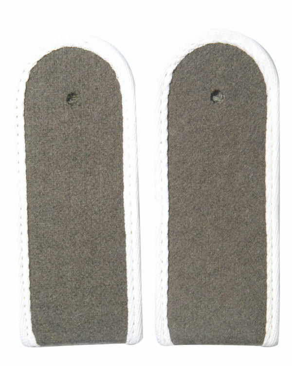 East German White EM Shoulder Boards - Military Depot