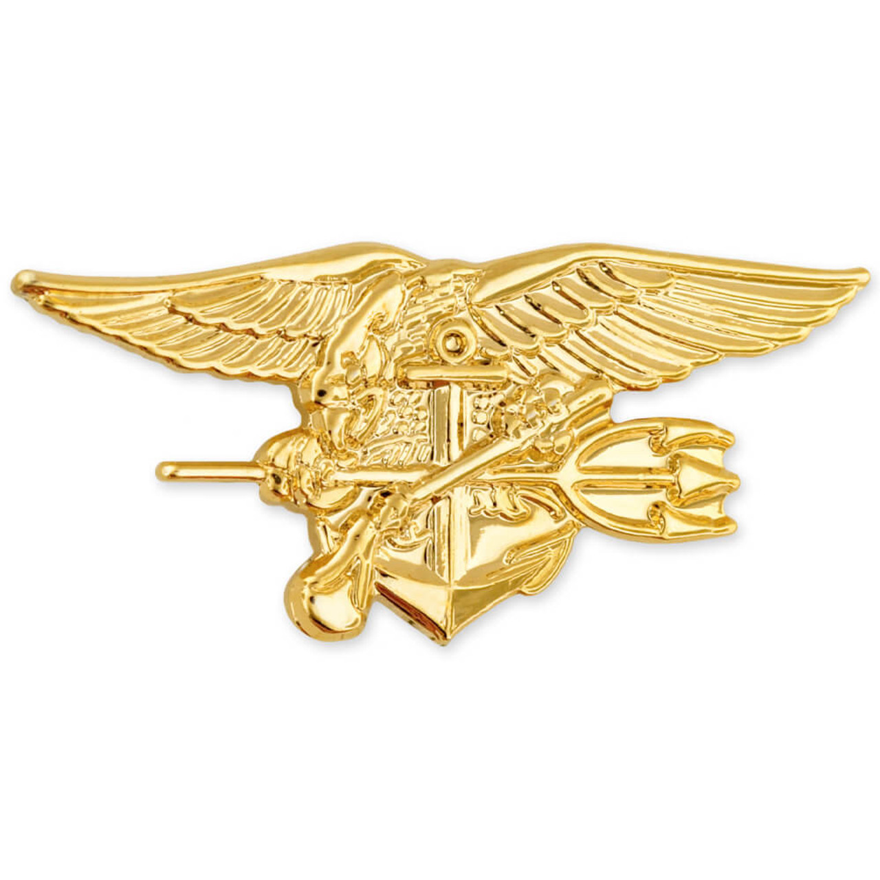 Navy Seals Lapel/Hat Pin - Gold - Military Depot