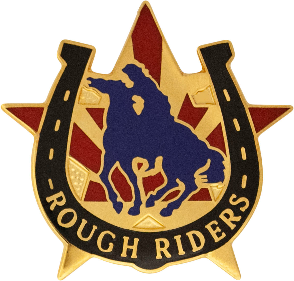 118th Cavalry Regiment Unit Crest (Rough Riders) - Military Depot
