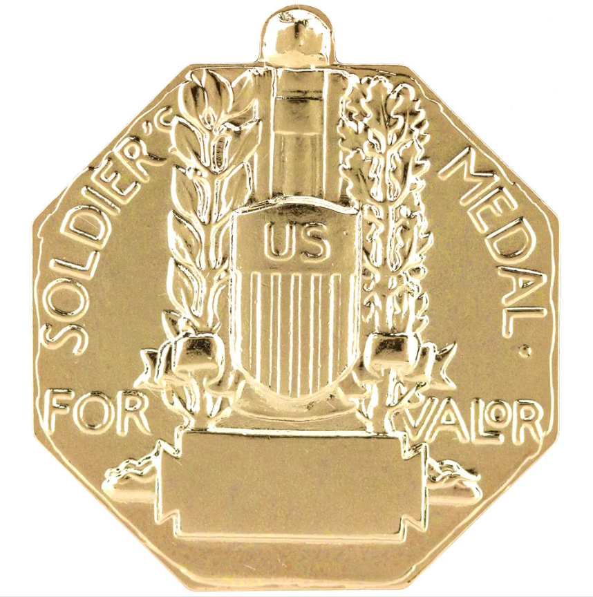 Army Soldier's Medal - Heroism Anodized - Military Depot