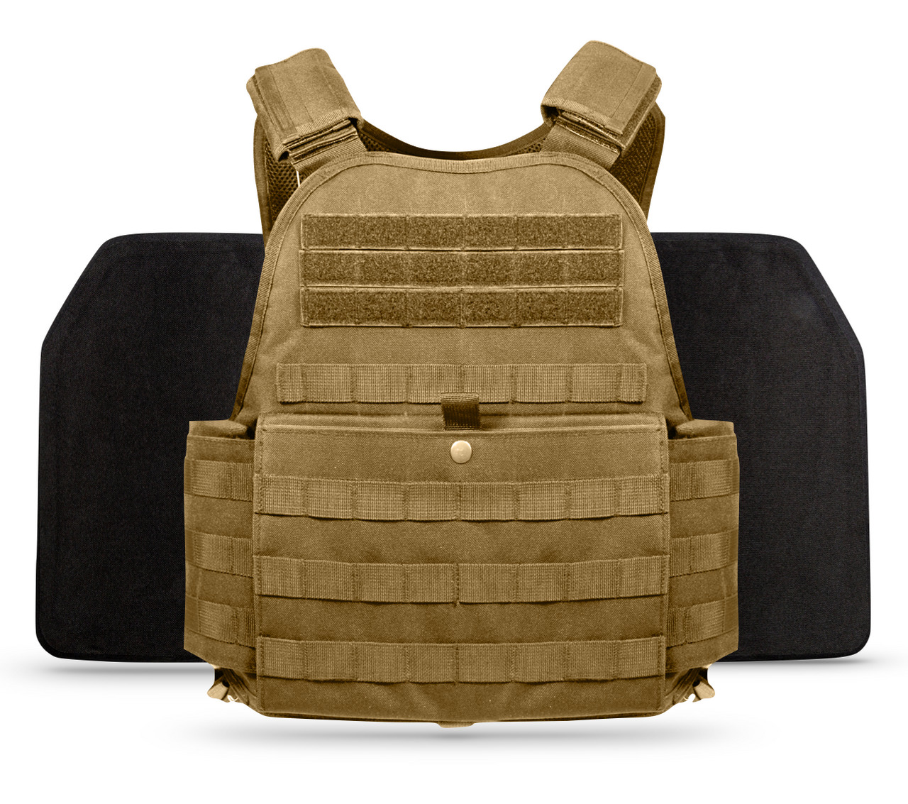 MOLLE Plate Carrier Vest With Level IV STA Plates - Military Depot