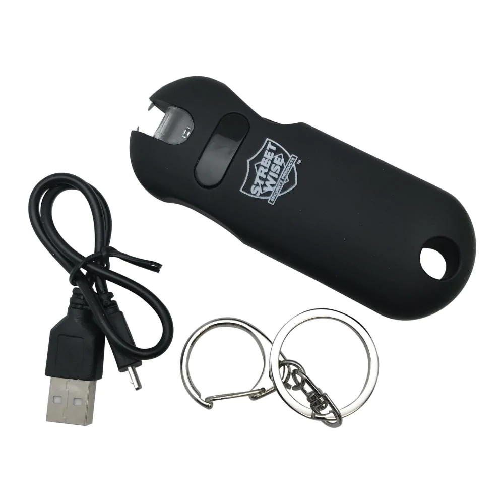 Smart 24,000,000 Rechargeable Stun Gun Keychain - Military Depot