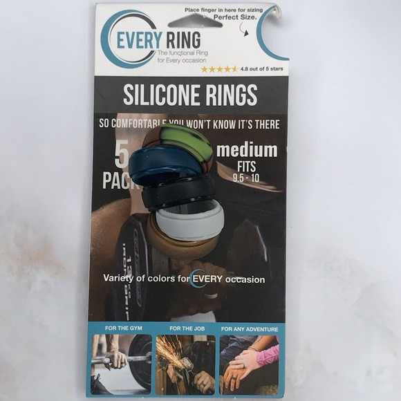 Every Ring 5-Pack Silicone Rings - Military Depot