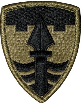 43rd Military Police Brigade MultiCam (OCP) Velcro Patch - Military Depot