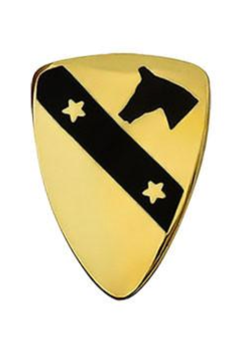 1st Cavalry Unit Crest (Single) - Military Depot