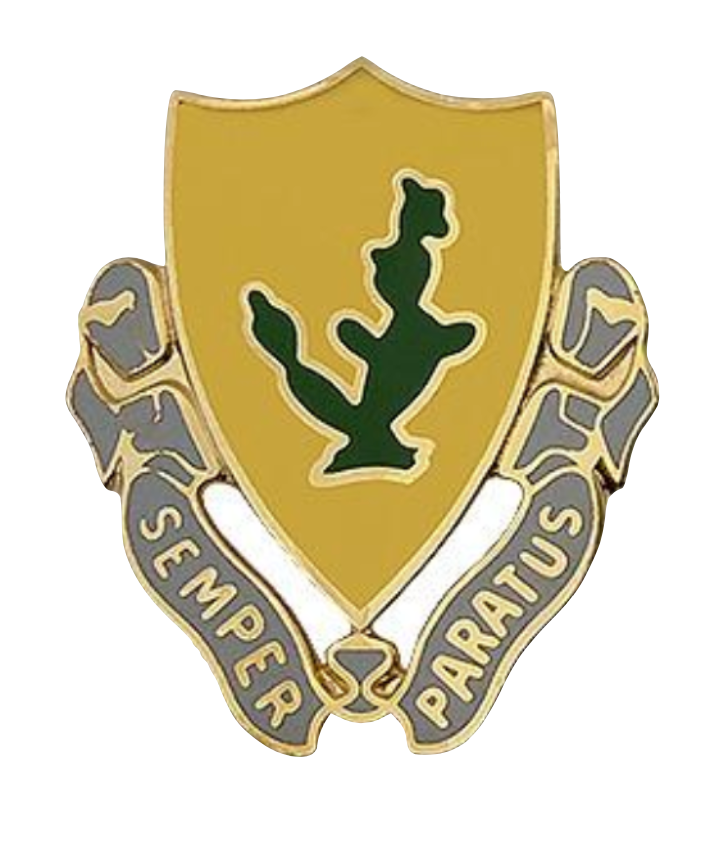 12th Cavalry Regiment Unit Crest (Semper Paratus) - Military Depot