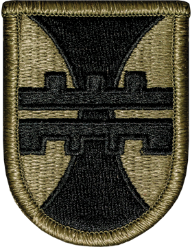 412th Engineer Brigade MultiCam (OCP) Velcro Patch - Military Depot