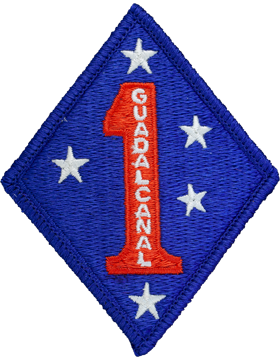 1st Marine Division Class A Full Color Patch - Military Depot