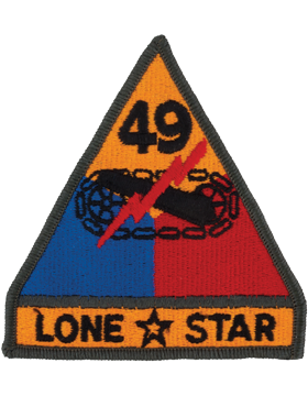49th Armored Division Class A Full Color Patch - Military Depot
