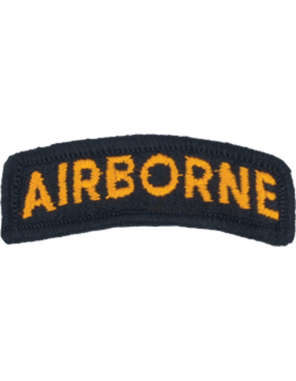 Airborne Gldblk Tab Class A Full Color Patch Military Depot