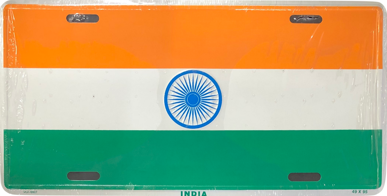 INDIA LICENSE PLATE - Military Depot