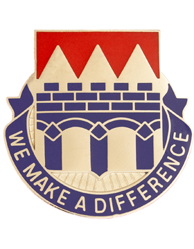 417th Base Support Battalion Unit Crest - Military Depot
