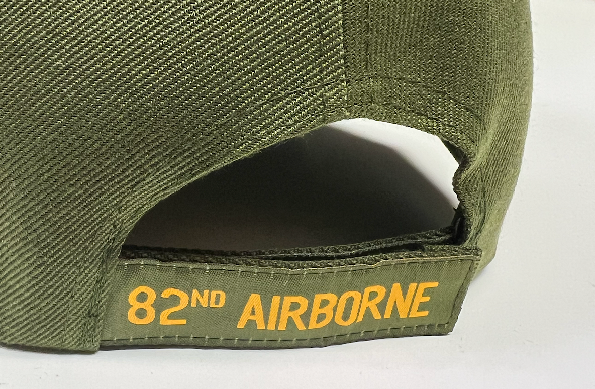82nd Airborne Side Shadow Olive Drab Adjustable Cap - Military Depot