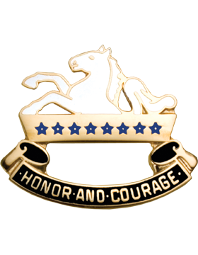 8th Cavalry Left Unit Crest - Military Depot