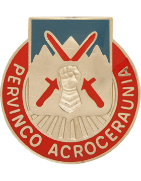10th Mountain Division Special Troops Battalion Unit Crest - Military Depot