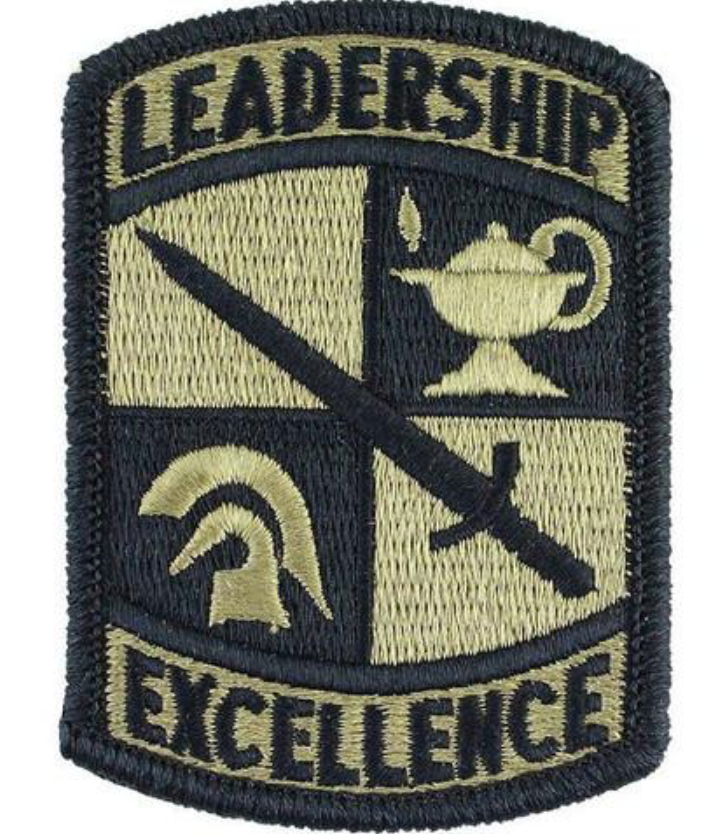 ARMY ROTC PATCH: LEADERSHIP EXCELLENCE - EMBROIDERED ON OCP - Military ...