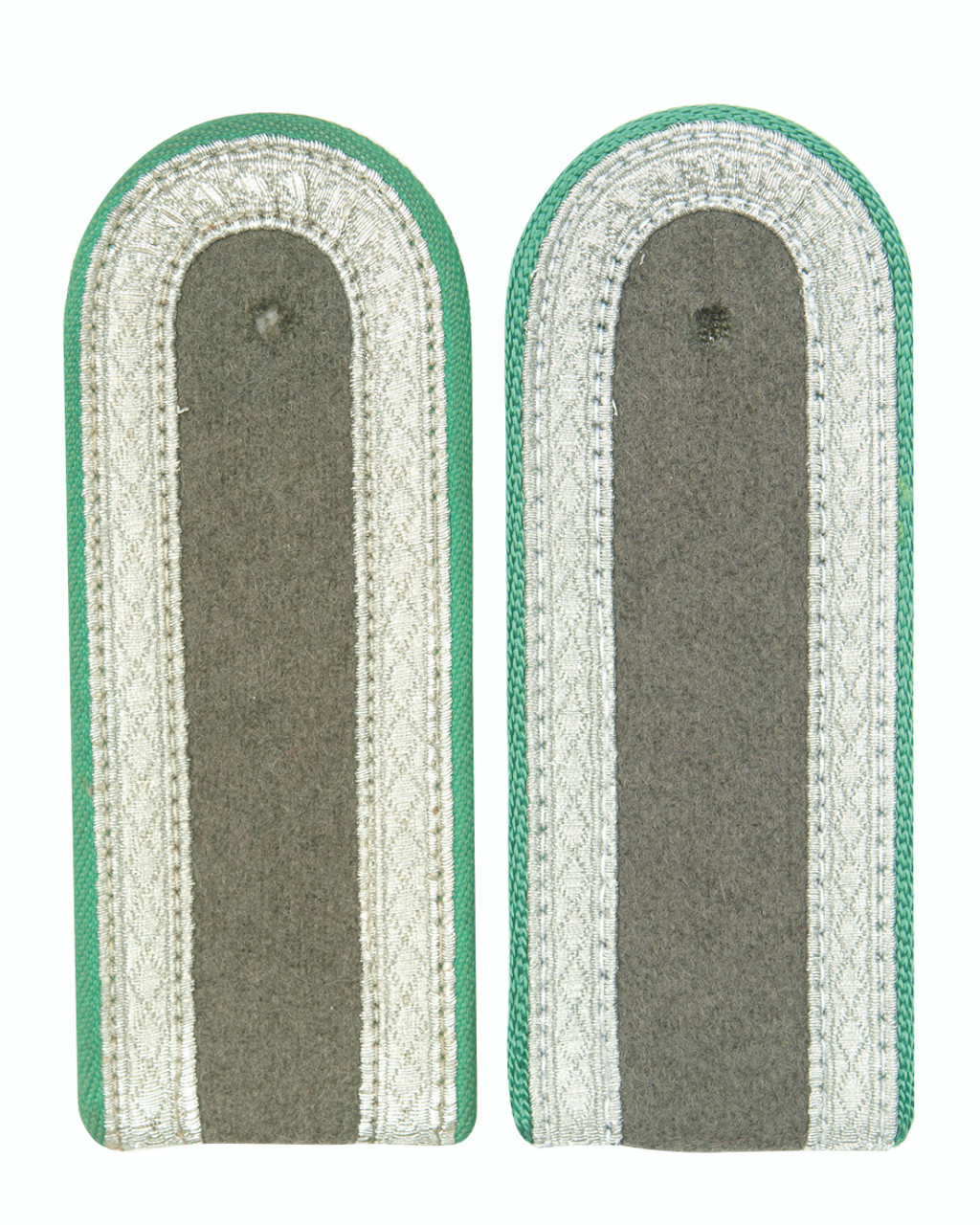 East German Green Sgt. Shoulder Boards - New - Military Depot