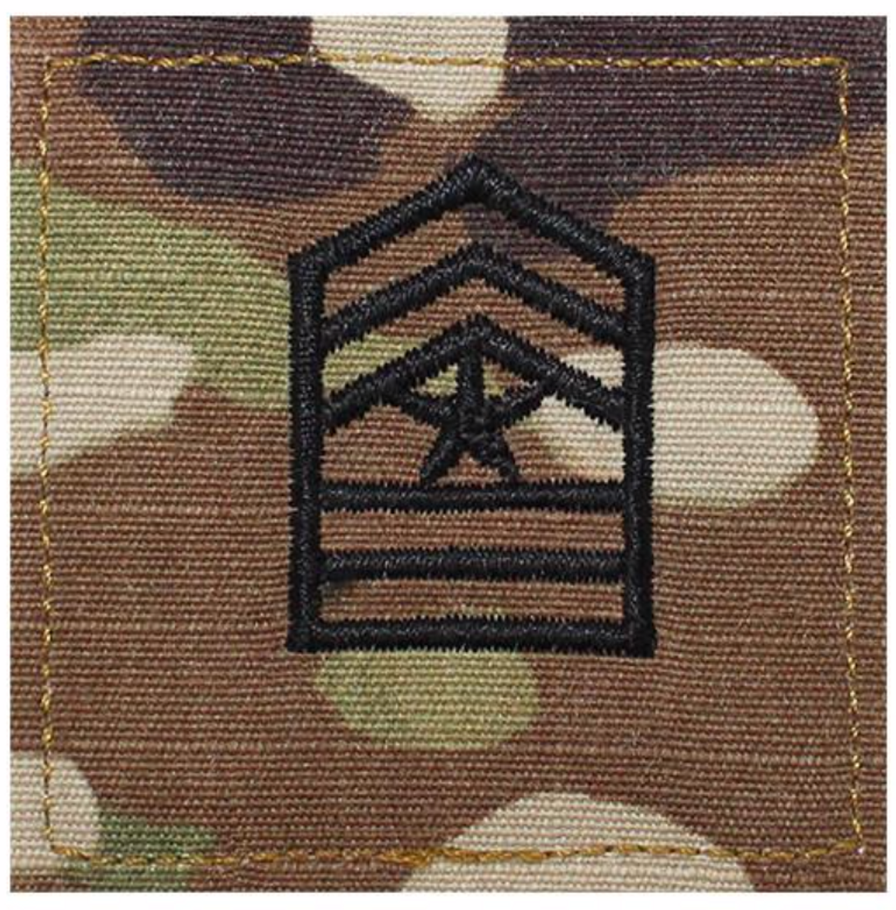 Army Rotc Ocp Rank W Hook Closure Sergeant Major Sgt Maj Military
