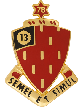 78th Field Artillery Unit Crest - Military Depot